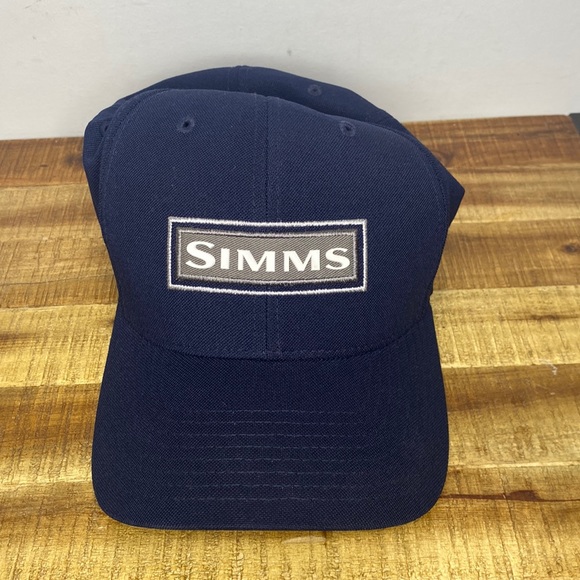 Simms | Accessories | Simms Blue Fitted Hat Size Sm | Poshmark
